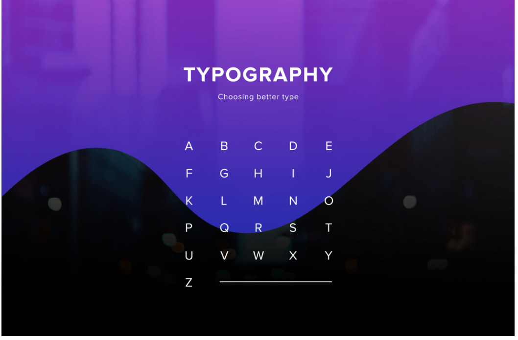 Typography can make or break your design: a process for choosing type ...