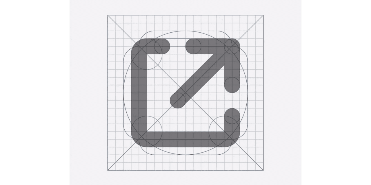How to Lay the Groundwork for a Solid Icon Set - Dark Square